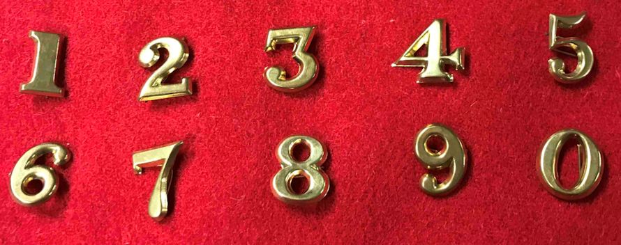 S & S Sutler of Gettysburg :: Authenticity With Care :: Brass Insignia